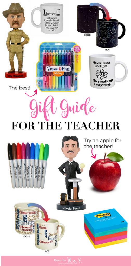 Holiday Gift Guide for Teachers | More to Mrs. E