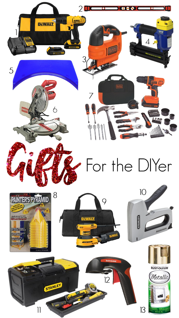 Gift Guide for the DIYer | More to Mrs. E